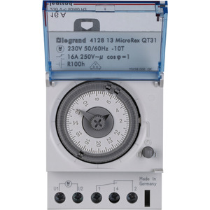 Legrand 412813 | Tageszeitschaltuhr analog mit Gangreserve MicroRex ...